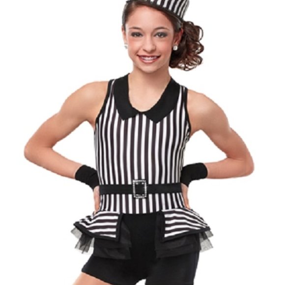 Curtain Call | Costumes | Curtain Call Make A Break Stripe Jail Jazz ...